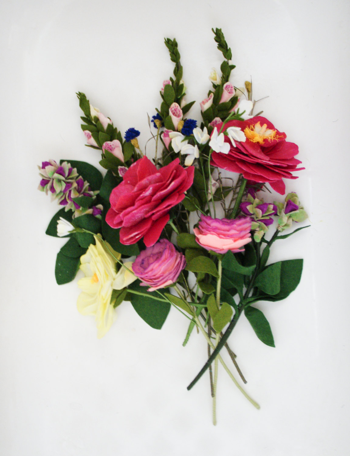 Needle Felt And Fiber Flowers | Mr X Stitch