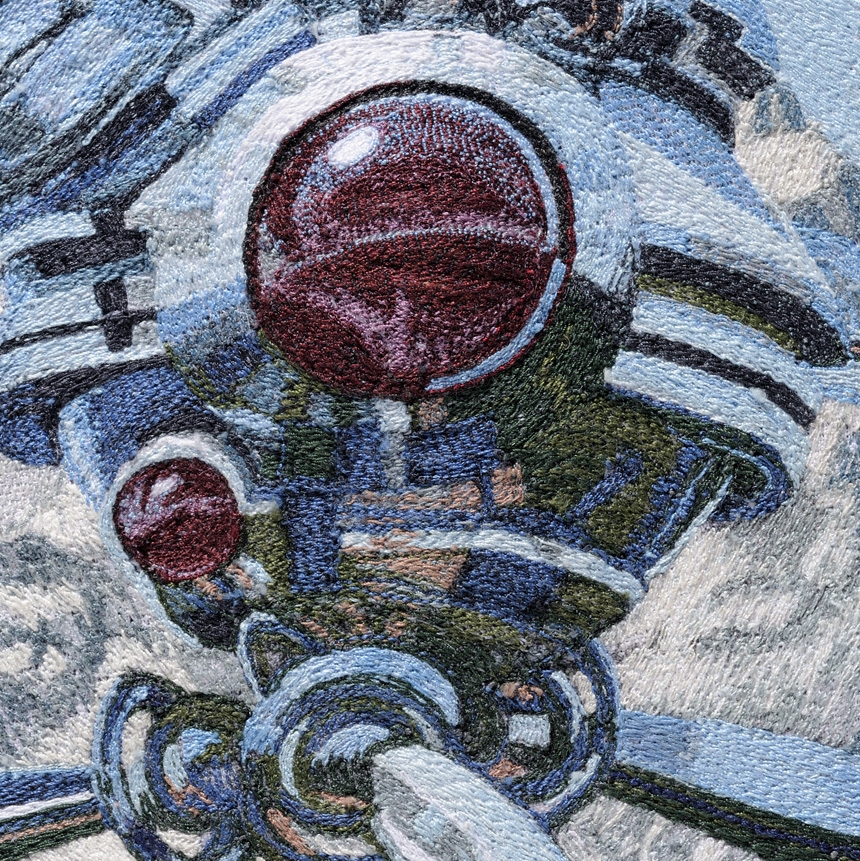 Alison Holt | Machine Embroidery | Mr X Stitch