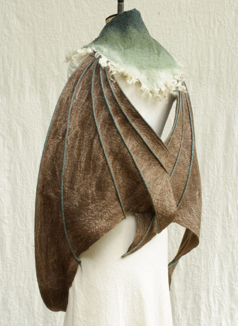 Embrace The Magic Of Woollen Wings: Unique Felt Wraps And Stoles | Mr X ...