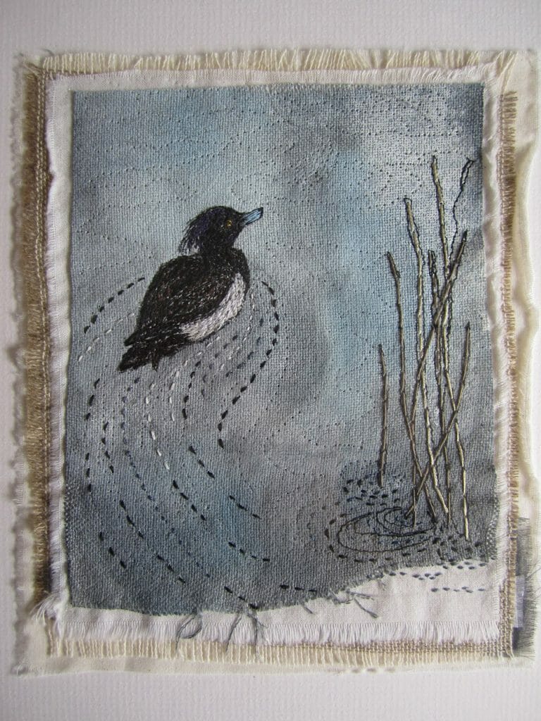 Louise Watson: Textile Art Goes All Natural | Machine Embroidery | Mr X ...