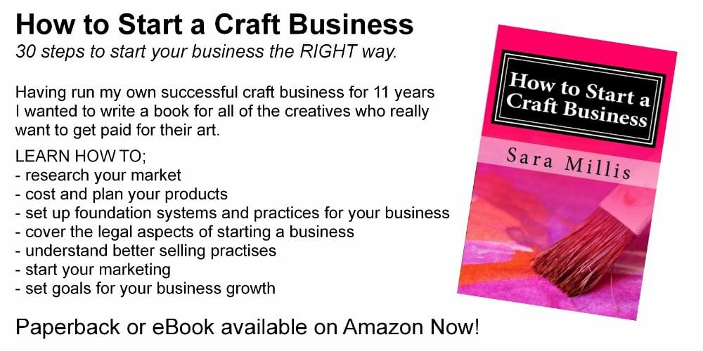 Book Review - How To Start A Craft Business By Sara Millis | Mr X Stitch