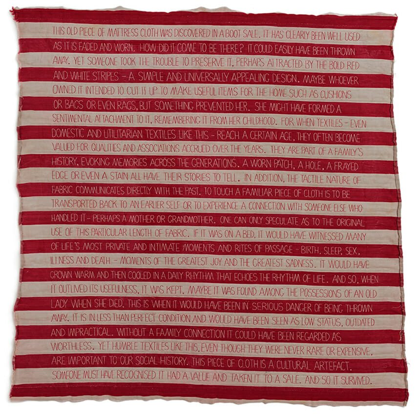 Sara Impey | Art Quilts | Mr X Stitch