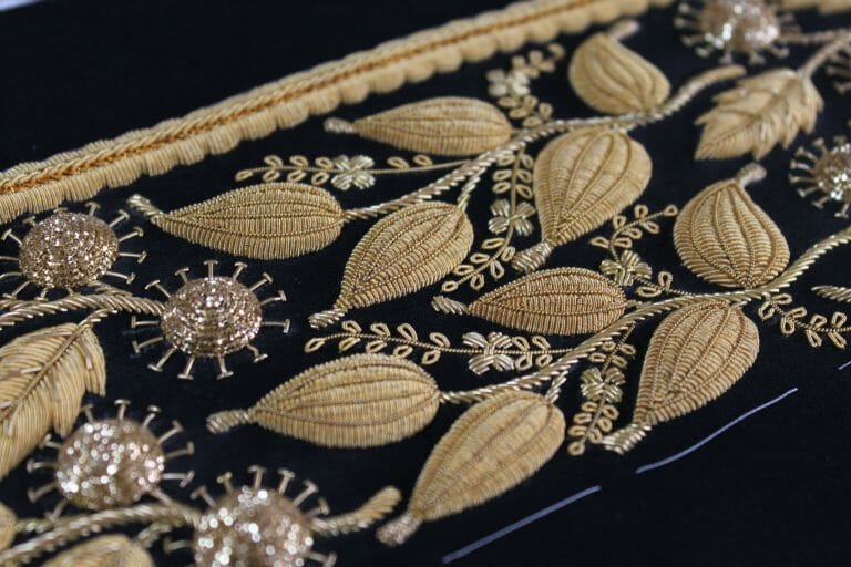 The Golden Threads | Goldwork Embroidery | Mr X Stitch