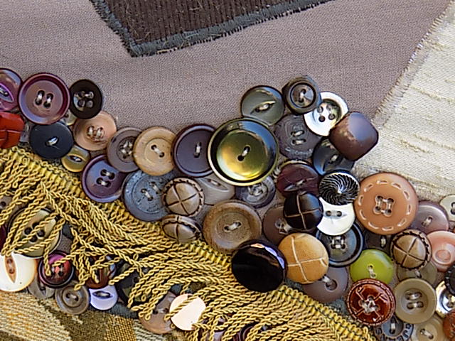 Capturing The Essence Of A Subject In Buttons | Textile Art | Mr X Stitch