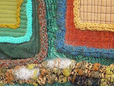Beneath The Folds - Using Wool To Embellish Textile Art | Mr X Stitch