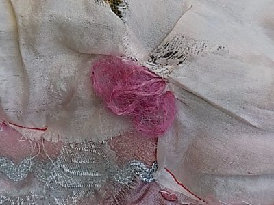 Beneath The Folds - Using Wool To Embellish Textile Art | Mr X Stitch