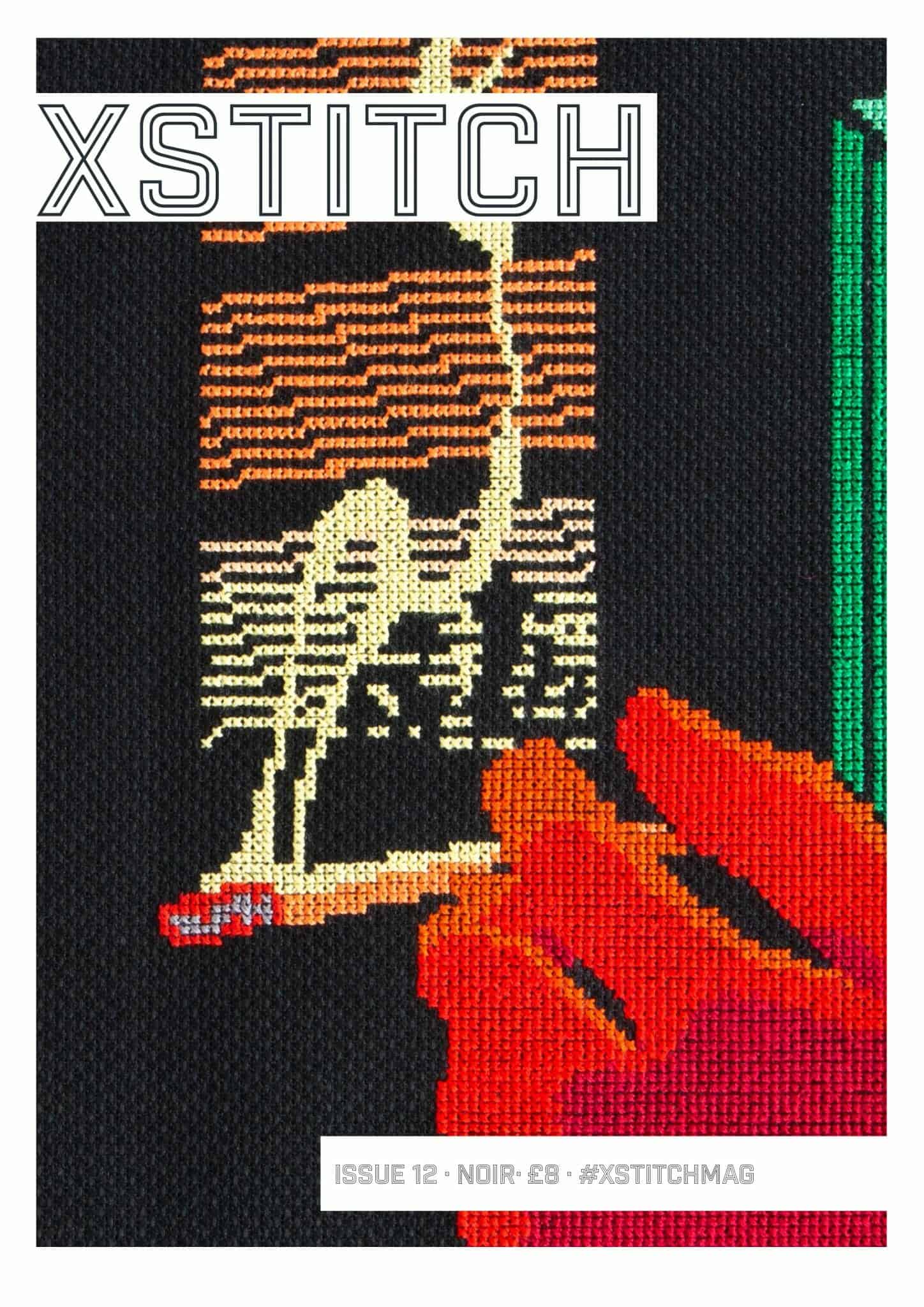 XStitch Magazine Issue 12 - Noir | Cross Stitch | Mr X Stitch