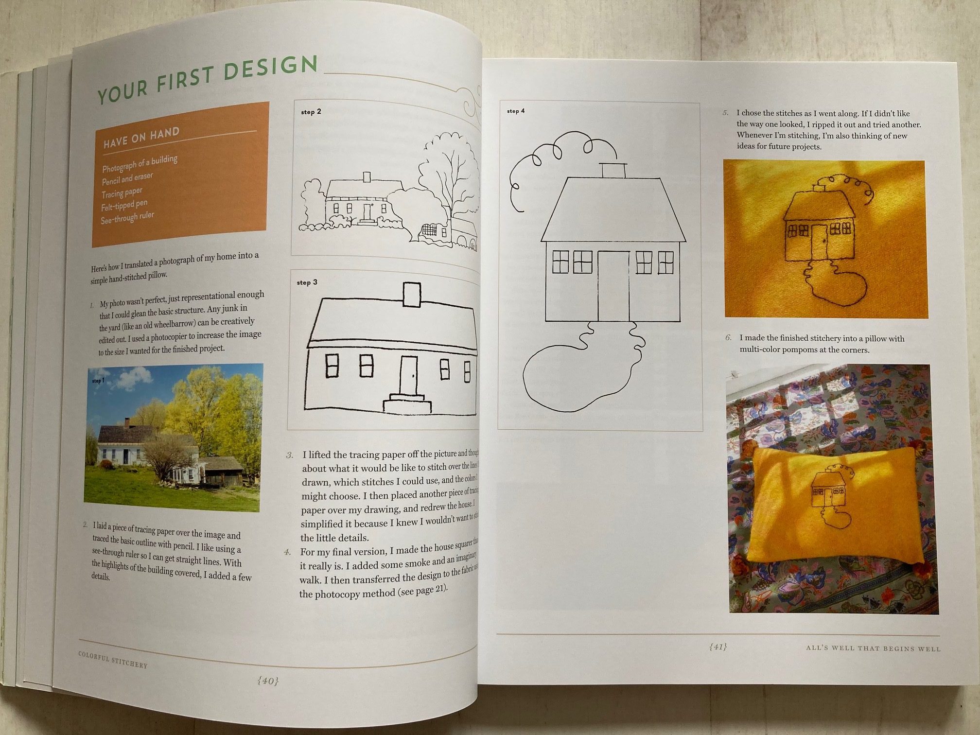 Colorful Stitchery: 65 Embroidery Projects To Personalize Your Home By ...