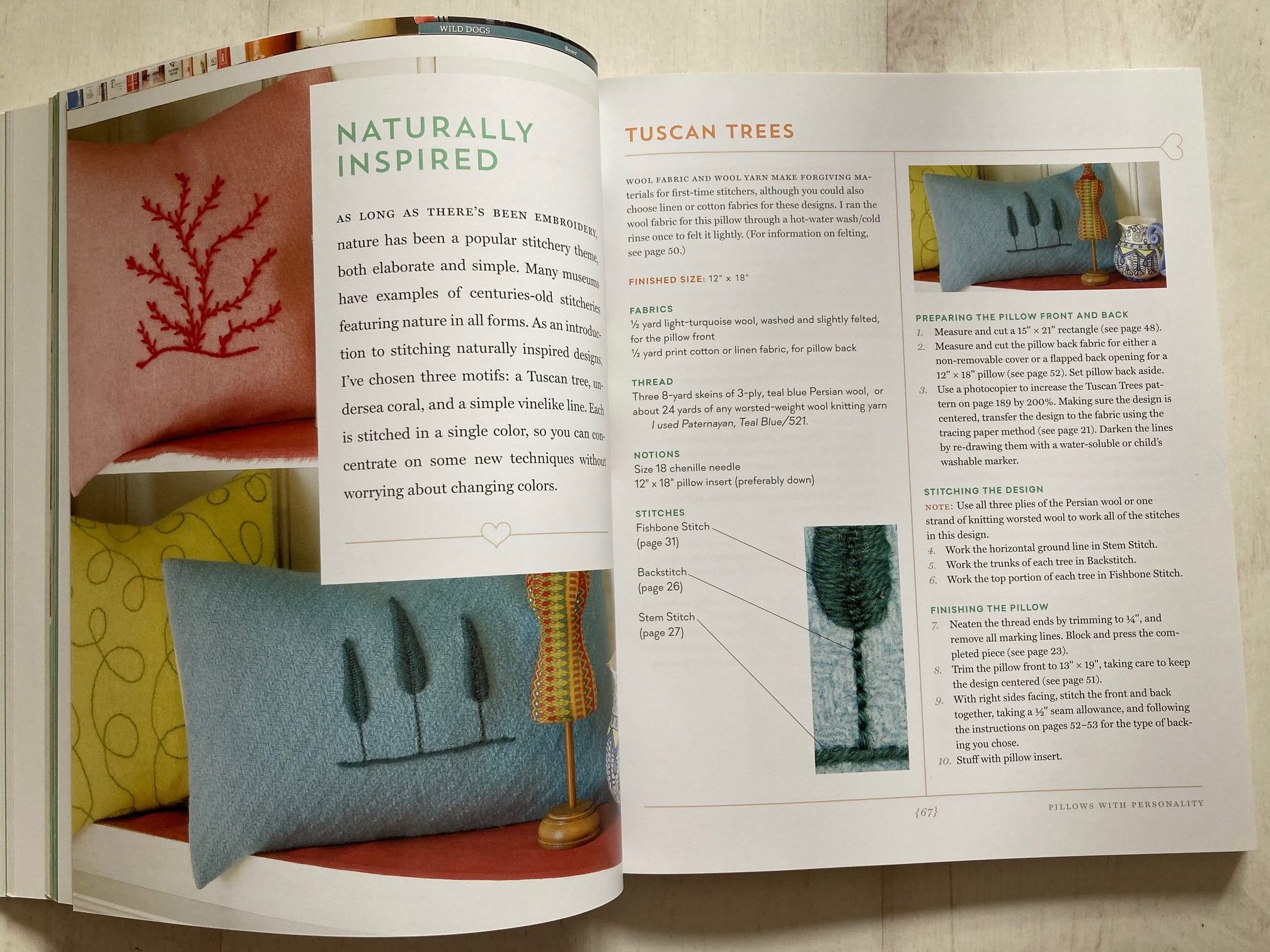 Colorful Stitchery: 65 Embroidery Projects To Personalize Your Home By ...