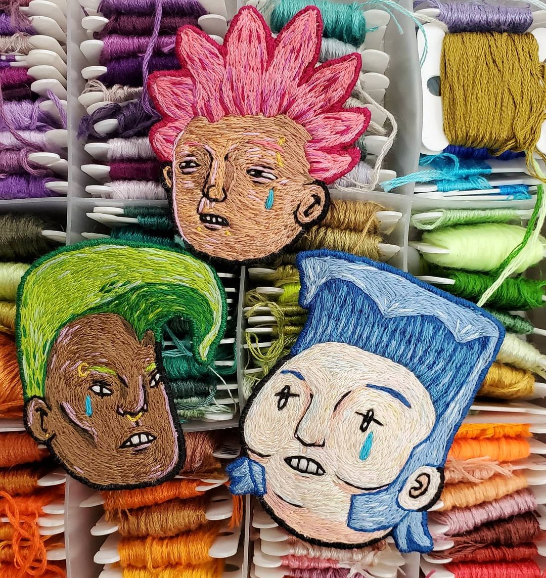 Liam Kane | Hand Embroidery | Mr X Stitch