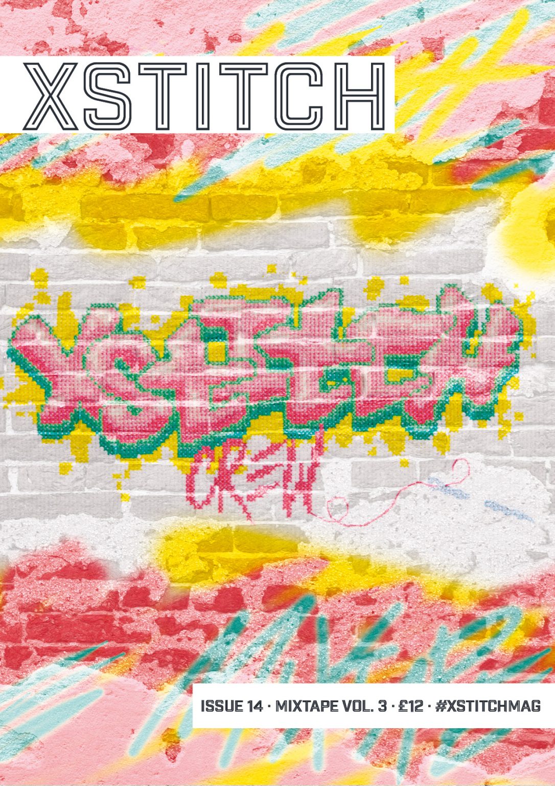 XStitch Magazine Issue 14 - Mixtape Vol. 3 | Cross Stitch | Mr X Stitch