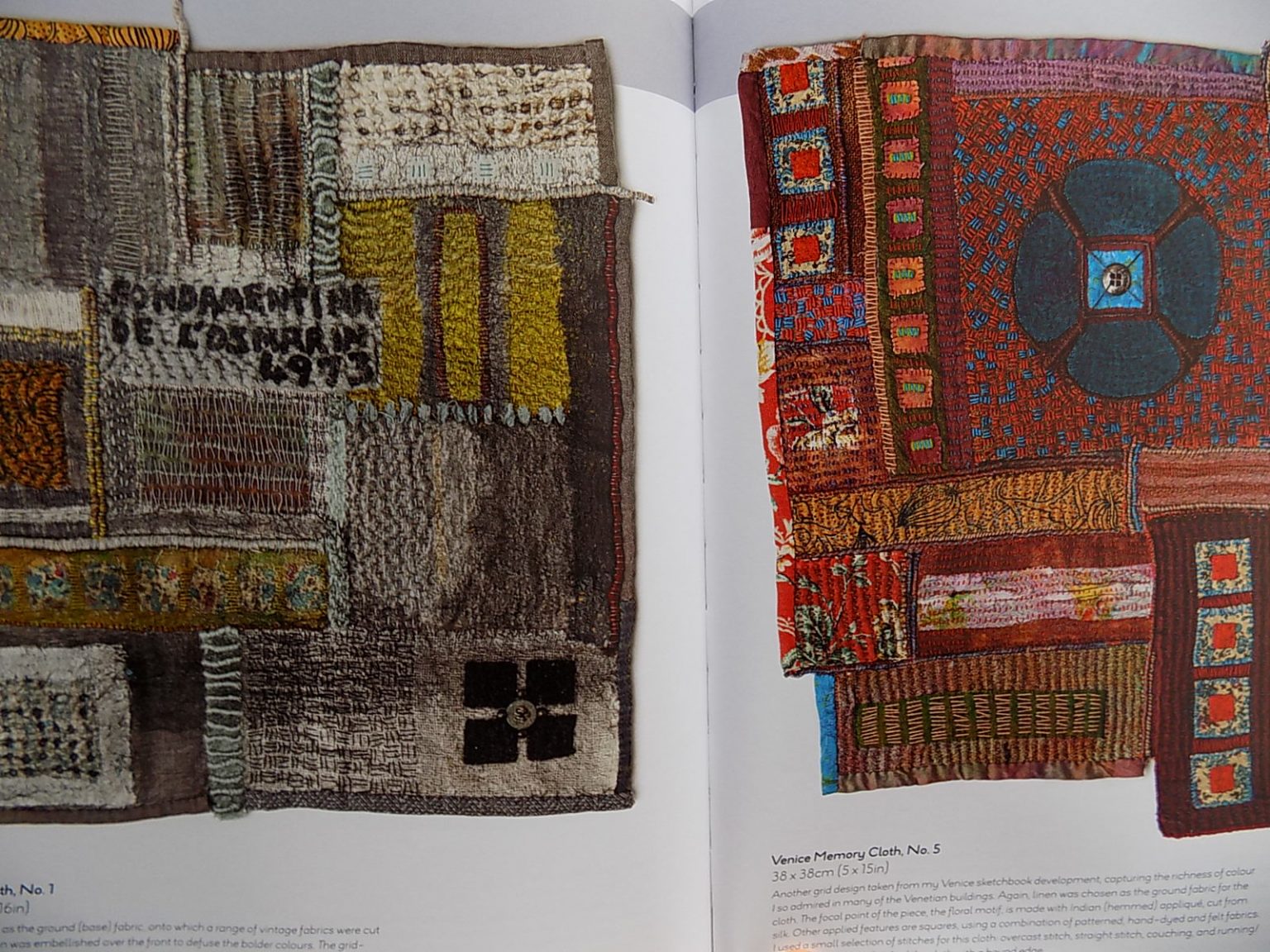The Textile Artist: Expressive Stitches | Textile Art Book Review | Mr ...
