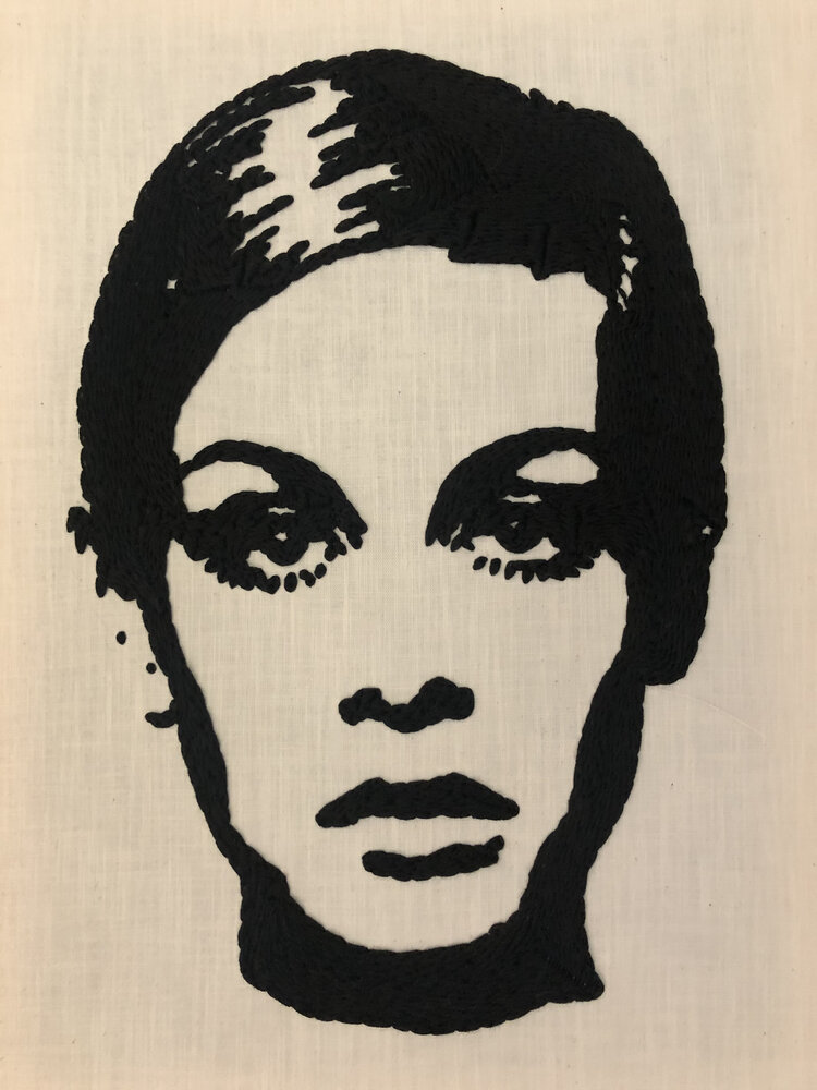 Delaney Conner's Geometric Portraits | Punch Needle | Mr X Stitch