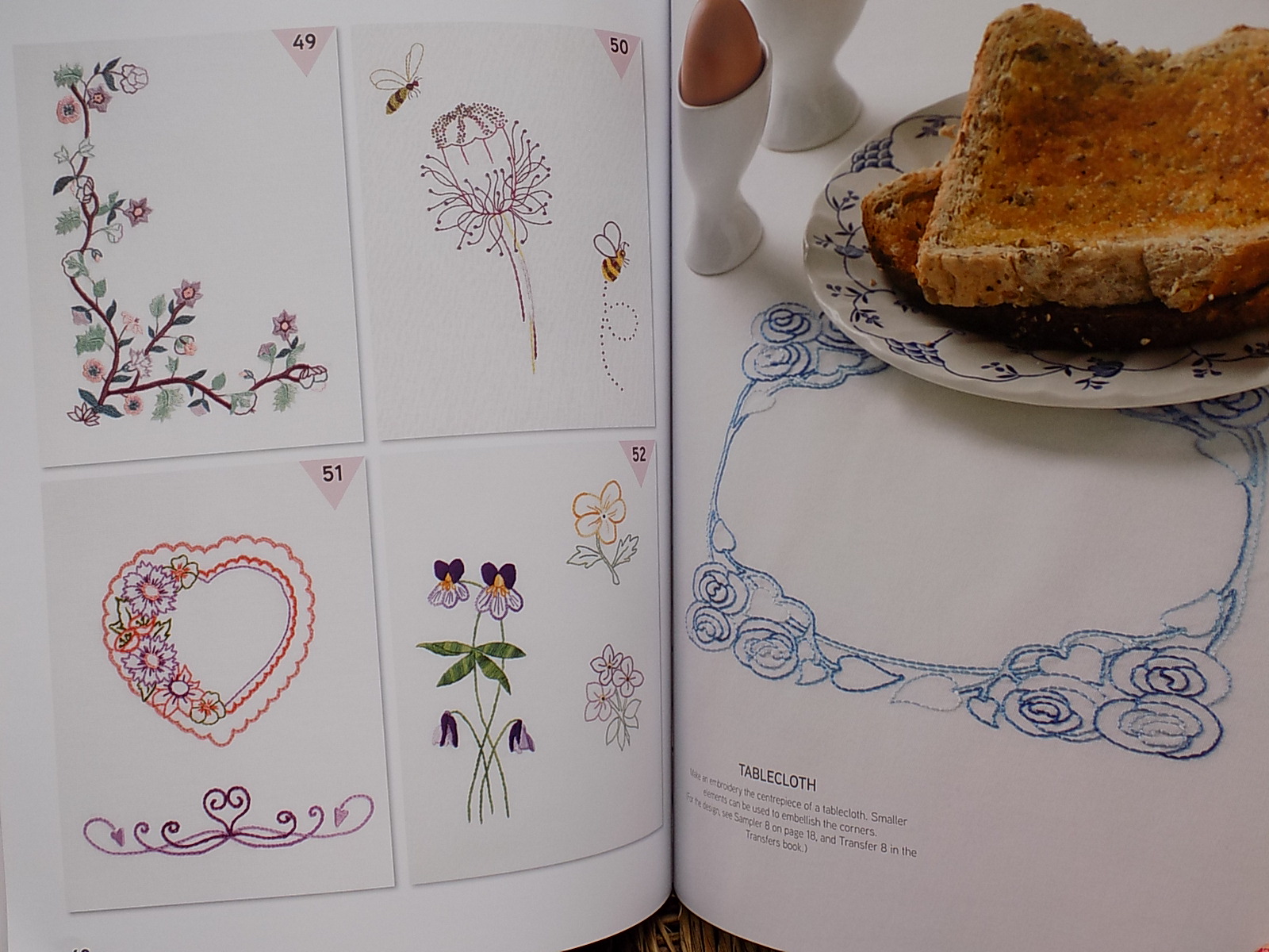 Transfer And Stitch: 140 Beautiful Designs To Embroider | Textile Art ...