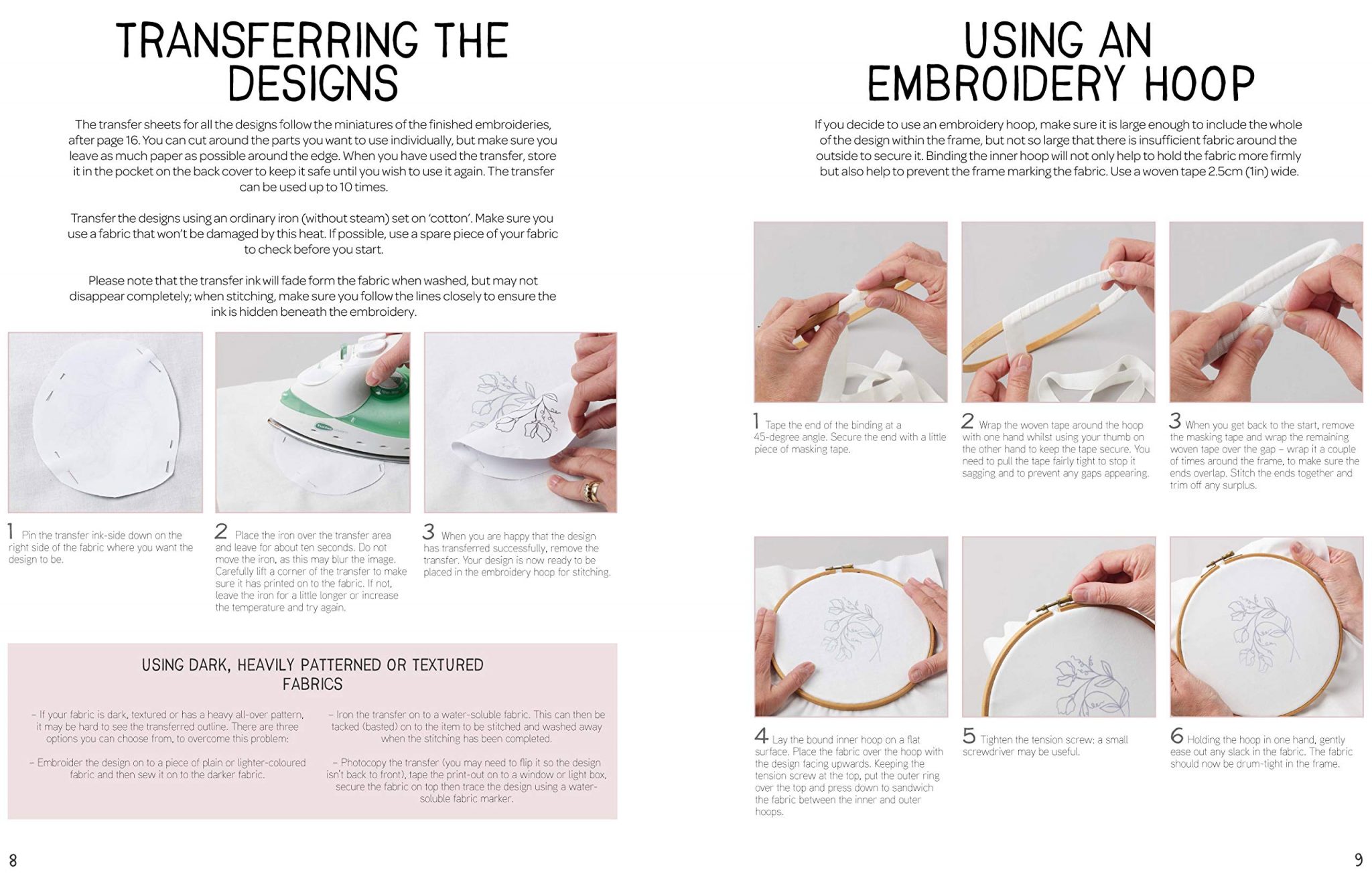 Transfer And Stitch: 140 Beautiful Designs To Embroider | Textile Art ...