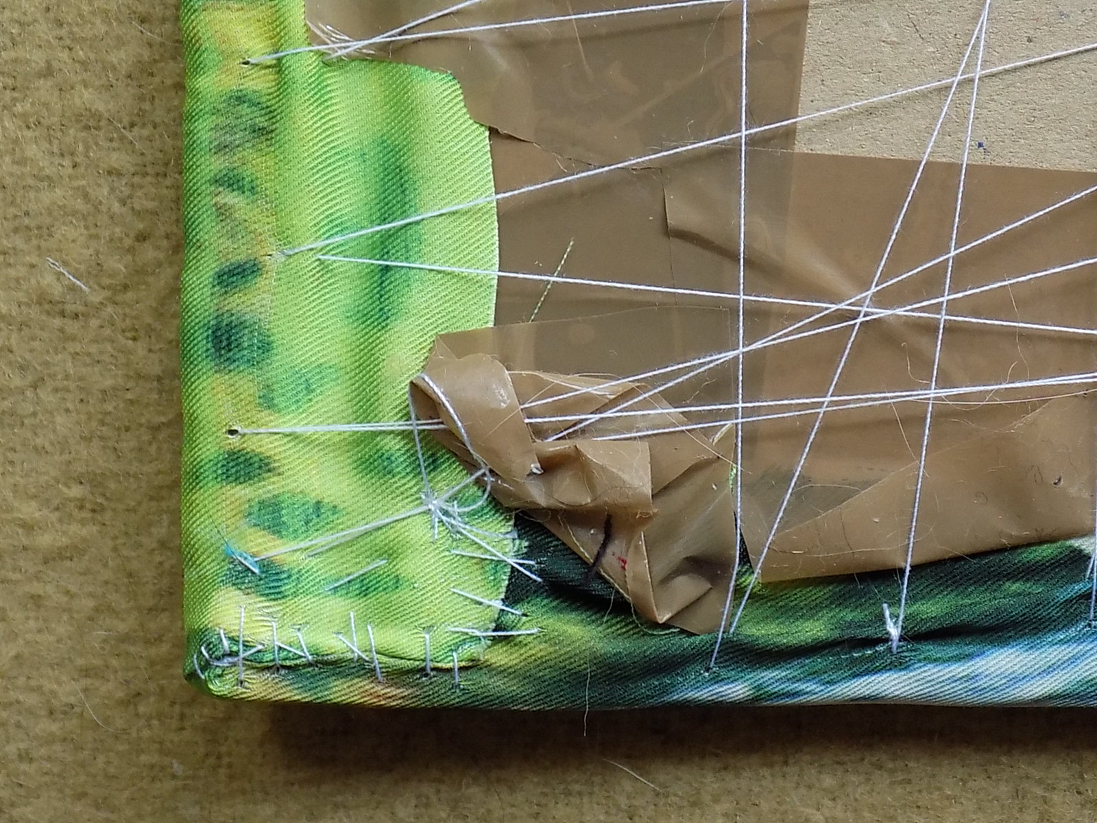 How To Create A Pelmet Of Textile Panels | Textile Art | Mr X Stitch