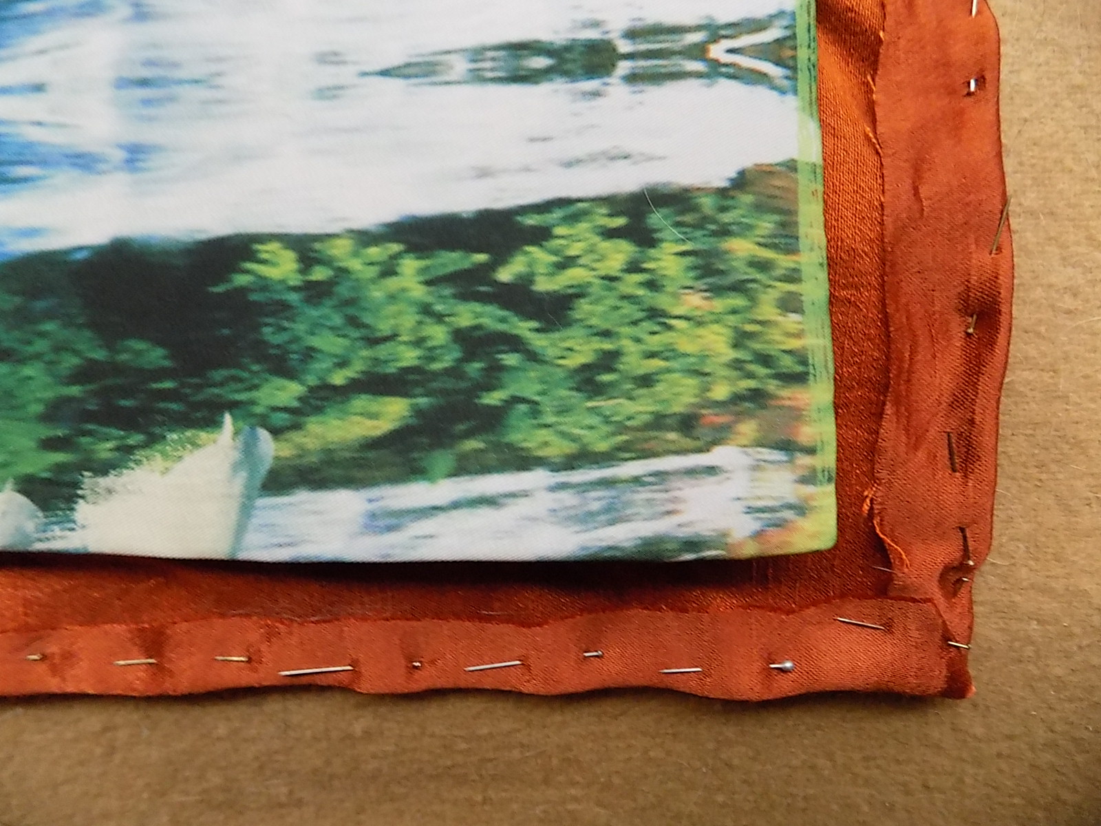 How To Create A Pelmet Of Textile Panels | Textile Art | Mr X Stitch