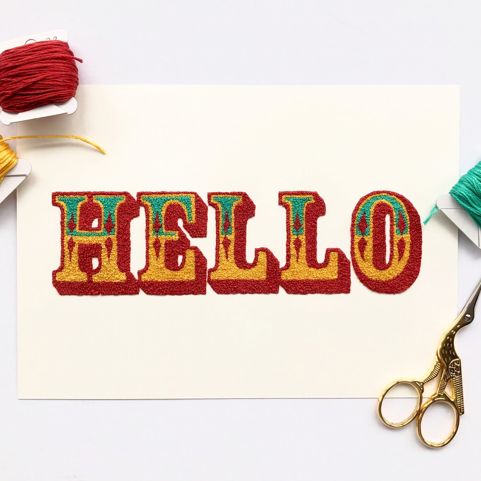 Lottie Liggins - Twisted Typography | Mr X Stitch