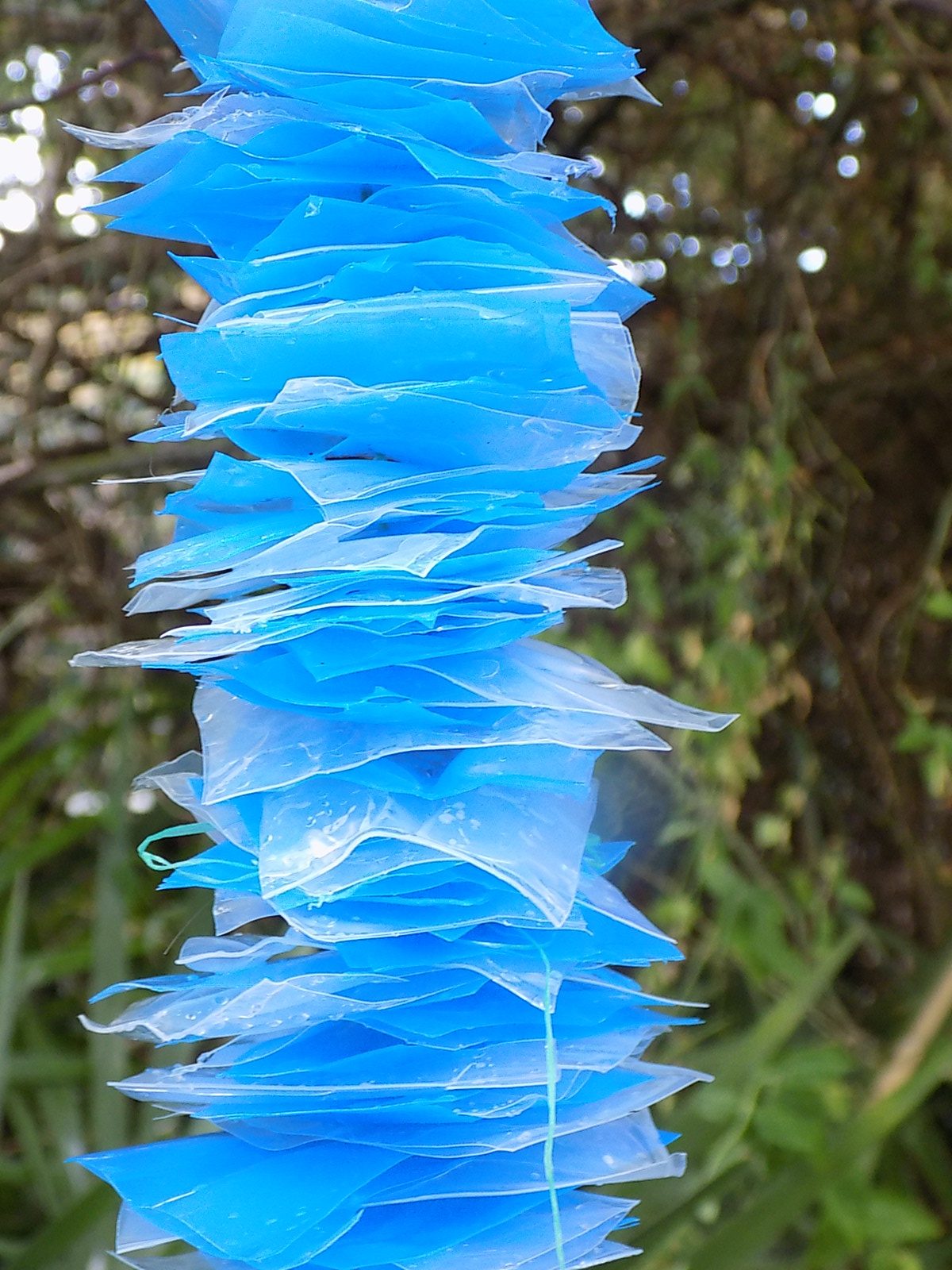 Making Plastic Garlands From Freezer Bags | Textile Art | Mr X Stitch