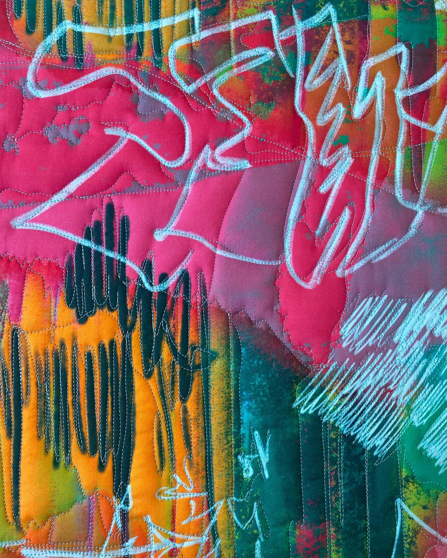 Harriet Peacock - Quilting Graffiti Greatness | Mr X Stitch