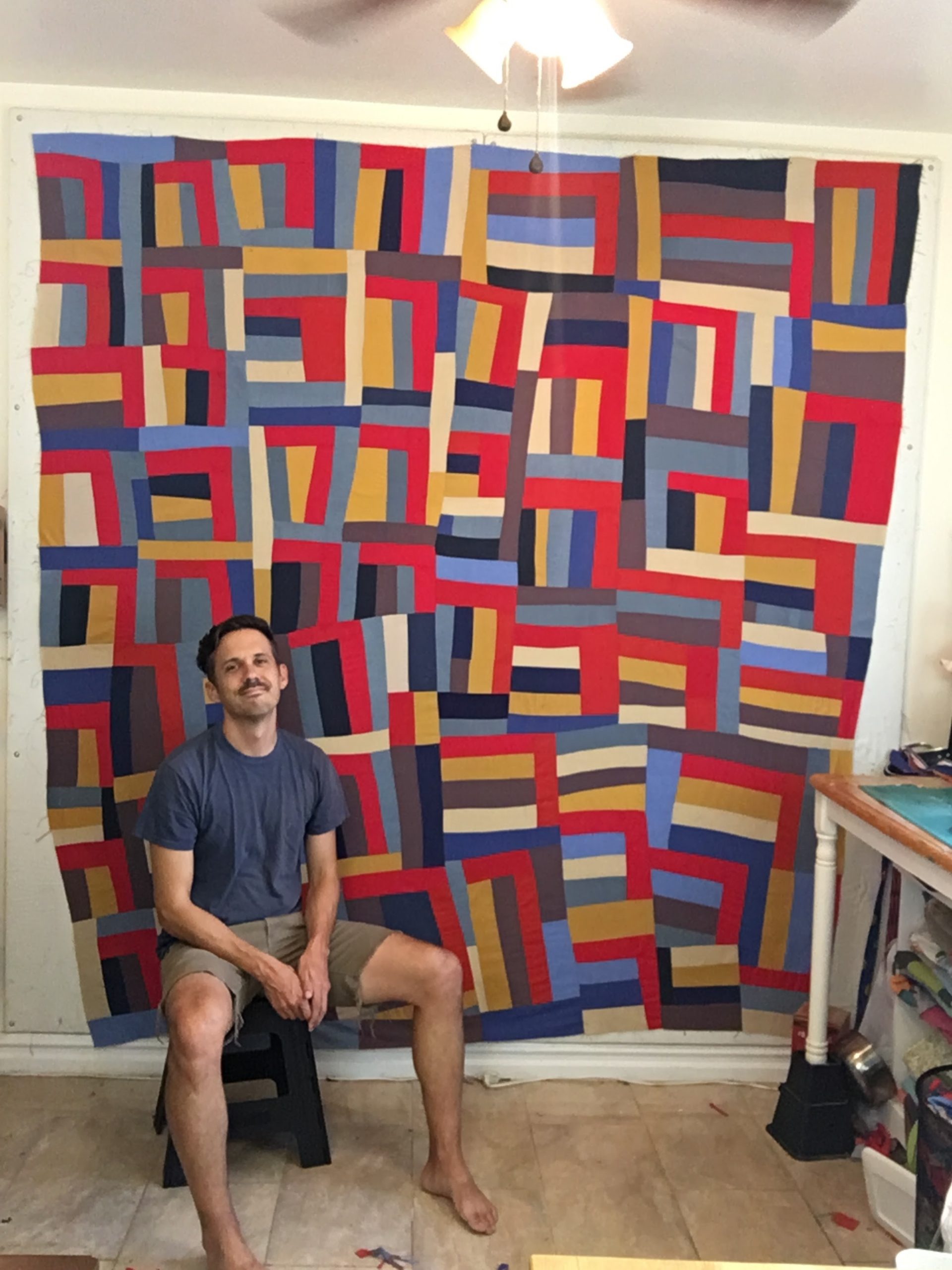 Zak Foster - Spontaneous Stories | Art Quilts | Mr X Stitch