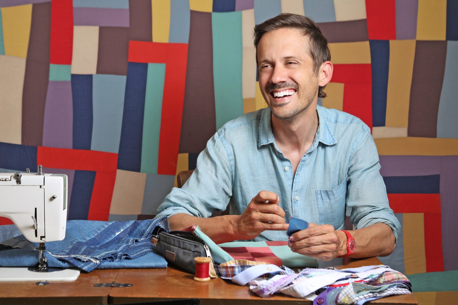 Zak Foster - Spontaneous Stories | Art Quilts | Mr X Stitch